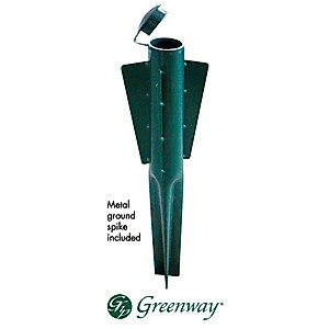 Greenway GCL9FAB Large Outdoor Bamboo Rotary Clothesline