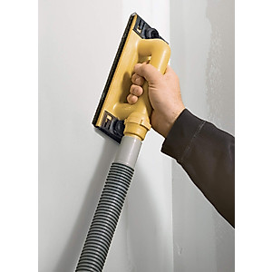 Hyde Tools 09165 Drywall Hand 6-Foot Hose Dust-Free Vacuum Sander, 6'