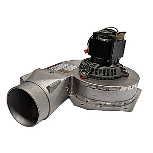 Us Stove 80473 Combustion Exhaust Blower Motor Fan for US Stove 5520, King Ashley 5500 5500M 5500XL 5500XLT 5502M 5510 Pellet Stoves, American Harvest 6037 6039 6039hf 6039i 6041 6041i with Housing