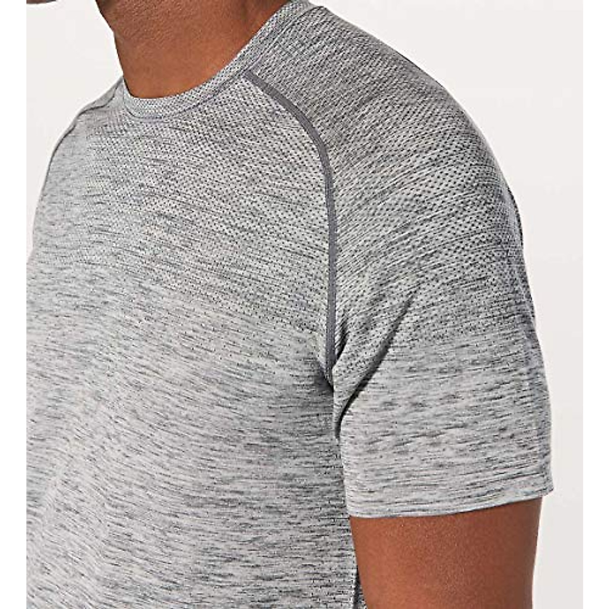 LULULEMON Men's Metal Vent Tech Short Sleeve Crew T-Shirt (Slate Grey, XL)