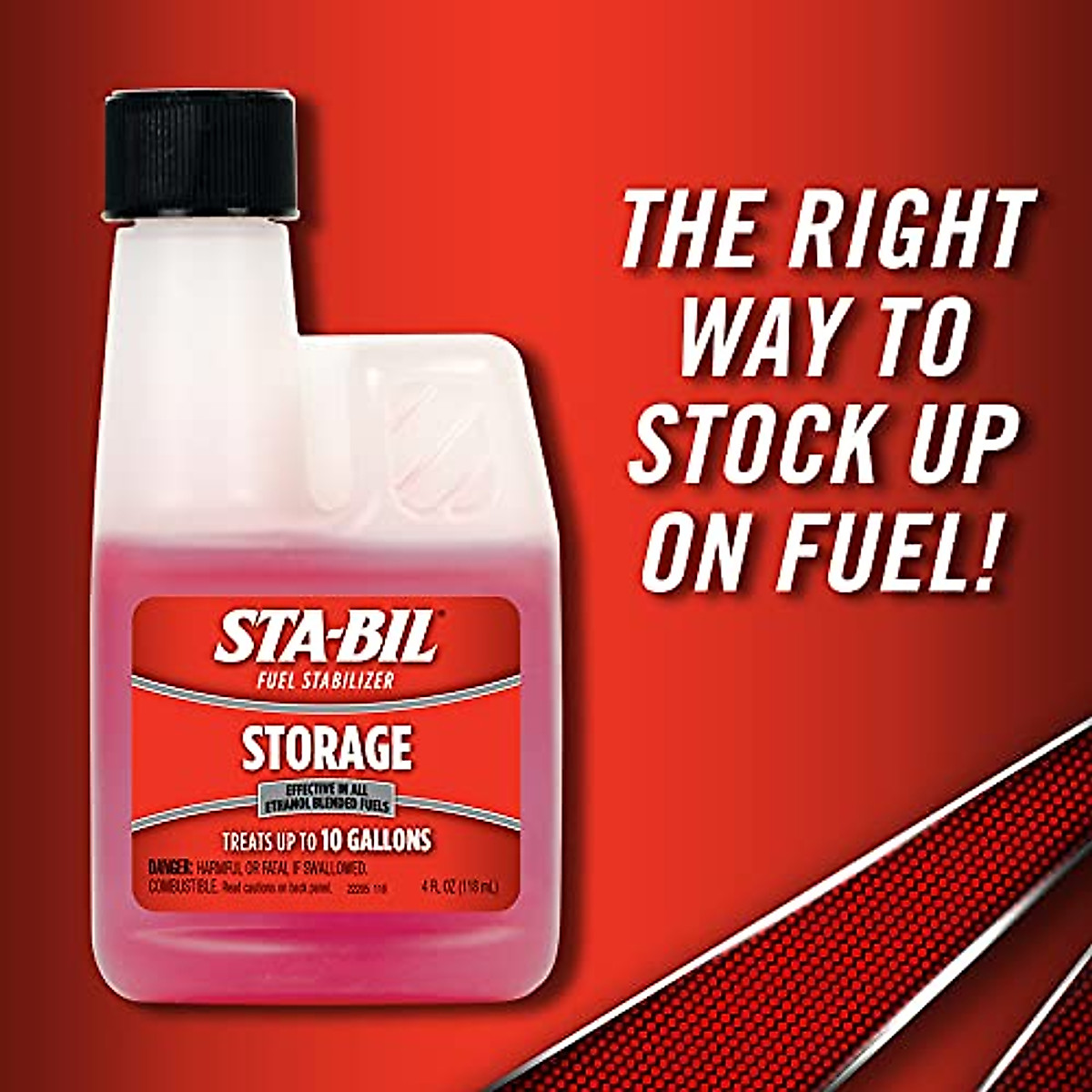 STA-BIL 22205 Storage Fuel Stabilizer Counter Display - 4 oz.