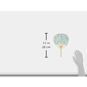 Shikoku Group US22-22 Fan Kyo-Dyed Paper Play House Fan Tsukushi Wooden Women's