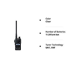 Yaesu Original FT-65 FT-65R 144/440 Dual-Band Rugged & Compact Handheld Transceiver, 5W - 3 Year Warranty