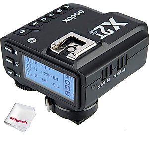 Godox X2T-S TTL Wireless Flash Trigger for Sony, Bluetooth Connection, 1/8000s HSS, 5 Separate Group Buttons, Relocated Control-Wheel, New Hotshoe Locking, New AF Assist Light
