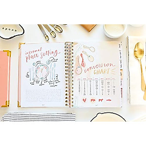 Paper Peony Press The Keepsake Recipe Book: A Blank Recipe Notebook To Write In Your Own Recipes & Create Your Own Cookbook Journal (Spiral-Bound Premium Hardcover Edition)