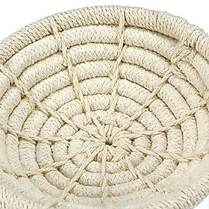 Wontee Bird Nest Breeding Nest Bed Bird Cage House for Parrots Budgies Parakeets Cockatiels Canary Finch Lovebirds (Cotton Rope)