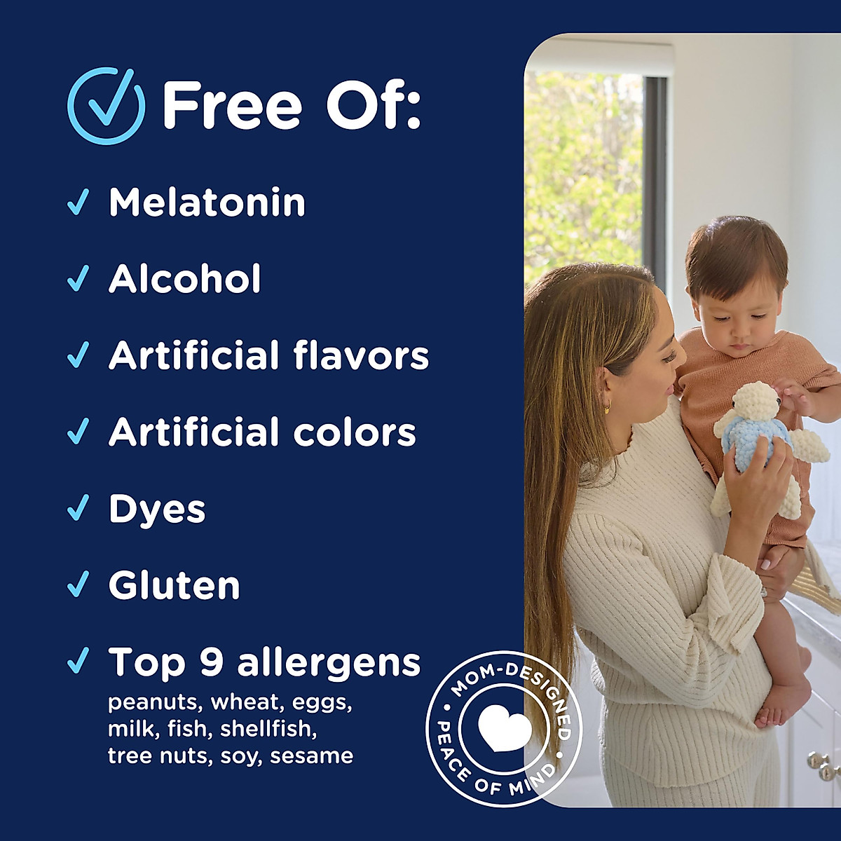 Mommy's Bliss Organic Baby Bedtime Drops + Overnight Immunity Support*, Promotes Restful Night, Melatonin Free, Age 4 Month+, 2 Fl Oz