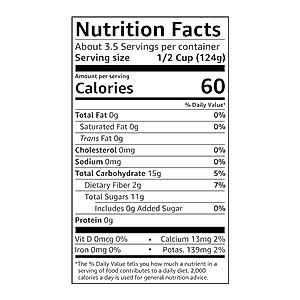 Amazon Fresh, Sliced Pears in Pear Juice from Concentrate, 15 Oz (Previously Happy Belly, Packaging May Vary)