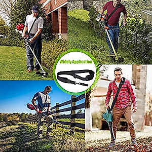 HPENP Shoulder Strap Trimmer Strap Blower Strap Weed Wacker Strap Universal for EGO String Trimmer, Weedeater Leaf Blower, Multi Head System Compatible with EGO String Trimmer and All Types