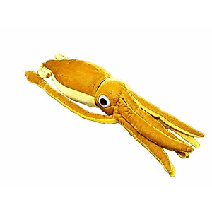 TAMMYFLYFLY Ocean 31" Kraken The Giant Squid Plush Stuffed Animal Toy Cute
