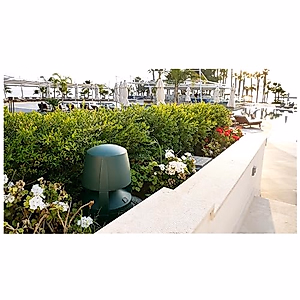 JBL Professional Control 88M Wired, Two-Way Coaxial, Mushroom Style Outdoor, Landscape, Architectural, Waterproof Speaker, 8-Inch, 360 Degree Sound. Sold Individually. Green