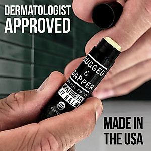 Organic Lip Balm for Men, Mens Chapstick Organic, Mens Lip Balm, Natural Chapstick for Men, Organic Chapstick Mint Lip Balm, Peppermint Lip Balm, All Natural Men's Lip Balm Chap Stick, Lip Therapy