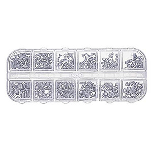 NLXTXQC 240Pcs 304 Stainless Steel Screw Flat Head Notebook Laptop Repair