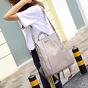 Vielgluck_Bag Women Travel Backpack Travel Bag Anti-Theft Oxford Cloth Backpack Rucksack Large Capacity Crossbody Bag Purse