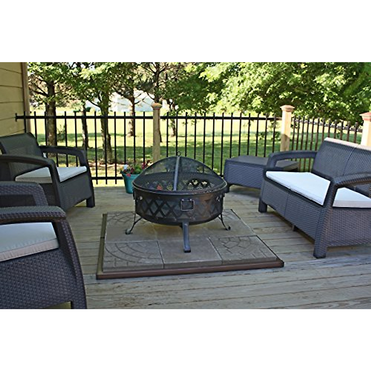 Fire Pit Safety Base