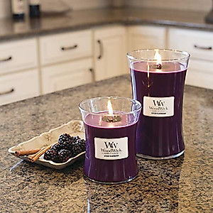 Woodwick Candle Large Spiced BlackBerry 93078E