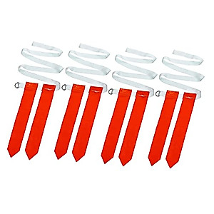 BESPORTBLE 4 Pcs Kids Football Belt for Kids Baseball Belts Tag Rugby Belts Football Label Webbing Kids Belts Banner Ribbon Football Kit Accessories American Style Child Red Baseball Banner