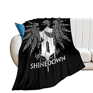 Home Fleece Blanket Throw Blanket for Couch or Bed, Soft Microfiber Fuzzy Flannel Blanket for Adults or Kids 60"x80"