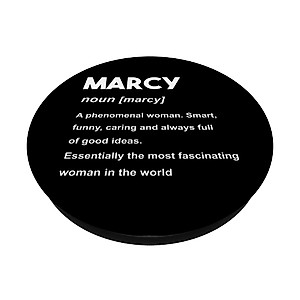 Marcy Name PopSockets PopGrip: Swappable Grip for Phones & Tablets