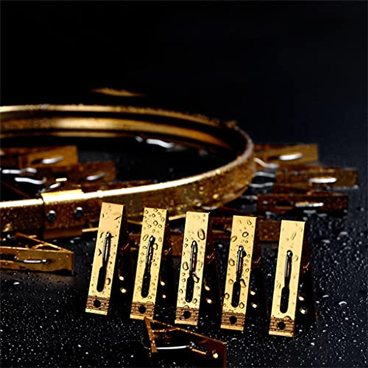 LIUZH Sock Drying Artifact Drying Sock Rack Aluminum Alloy Hanging Sock Rack Multi-Clip Towel Underwear Drying Rack ( Color : White-Fruit peach5 , Size : 32 Clips )