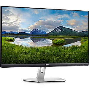 Dell S2721H 27 inchs Monitor, Silver - 27" IPS LED FHD 1920 x 1080 at 75 Hz, 16:9, 300 cd/m², AMD FreeSync, HDMI, Built in Speakers, VESA Certified