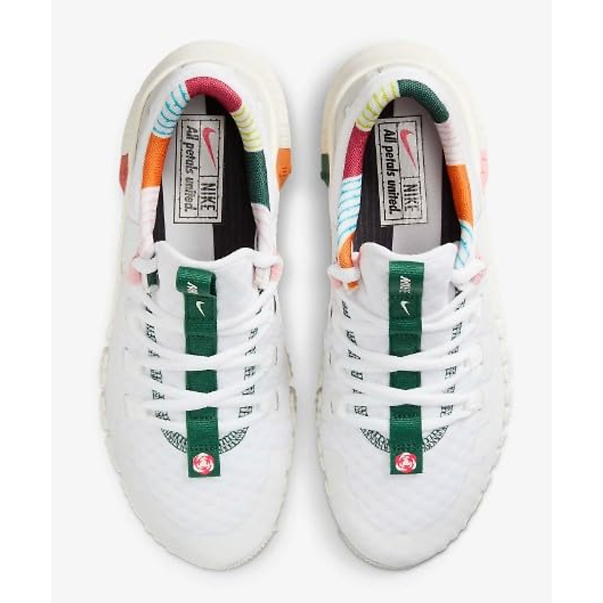 Nike Free Metcon 5 Women's Workout Shoes (White/Sail/Fir/Pink Bloom FN8920-161, US Footwear Size System, Adult, Women, Numeric, Medium, 6)