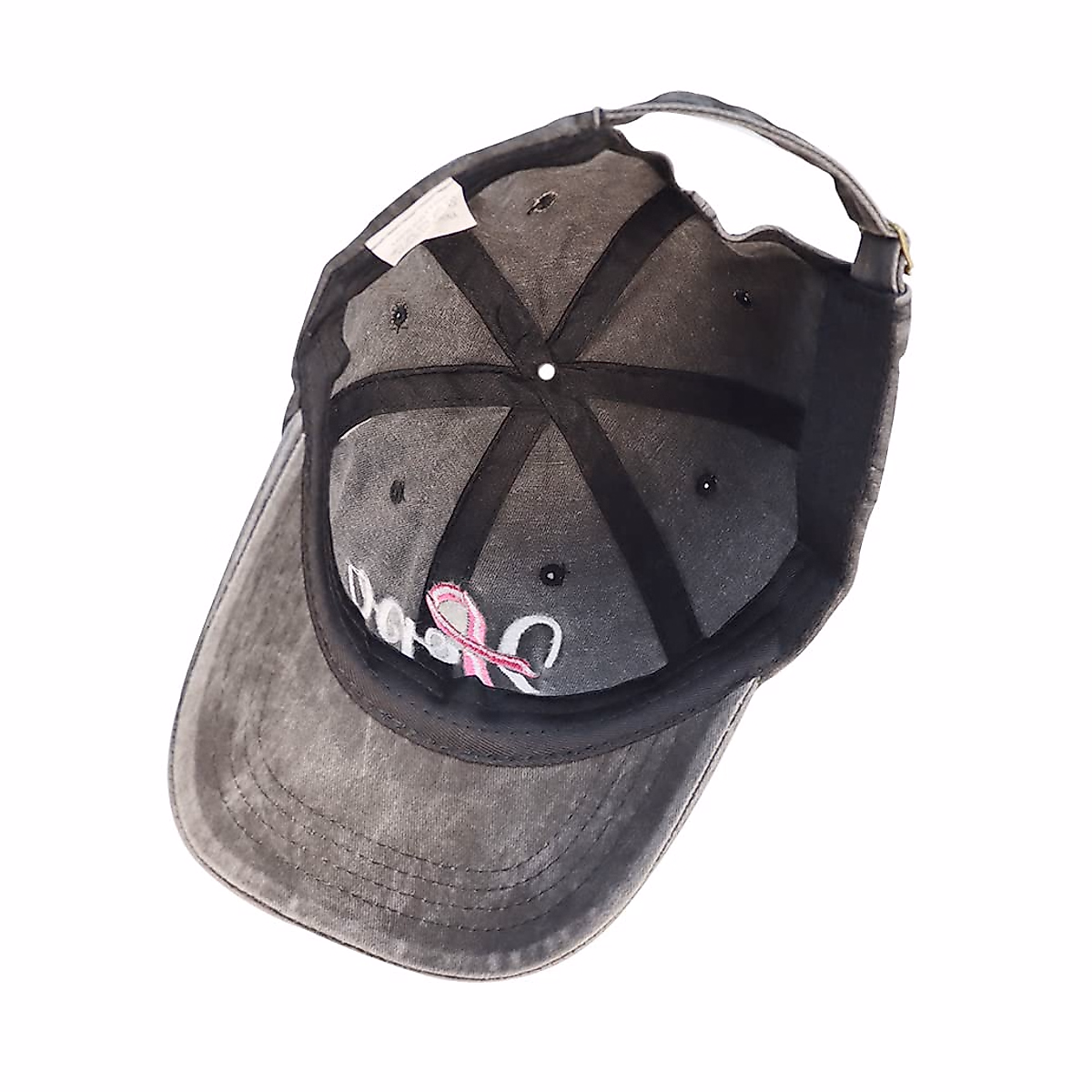 Fight Cancer Inspirational Gifts for Women, Breast Cancer Awareness Decorations Hope Hats, Pink Ribbons Caps for Mom, Grandma, Get Well Soon Gifts Adjustable Cotton Embroidered Baseball Cap