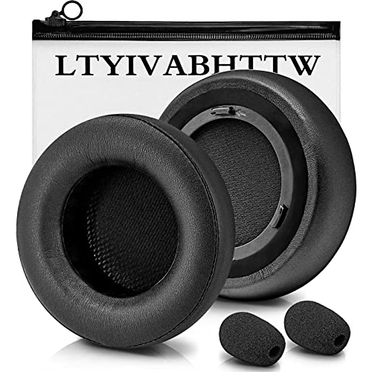 Virtuoso XT Earpads - Compatible with Virtuoso RGB Wireless SE Gaming Headset, with Microphone Foam I Thicker Memory Foam Replacement Ear Cushion (Black)