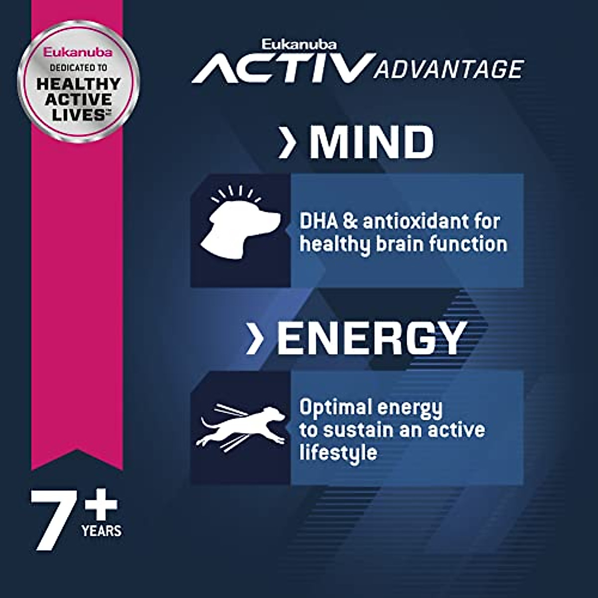 Eukanuba Senior Small Breed Dry Dog Food, 15 lb