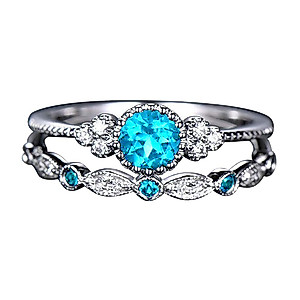 MEKOUIYE Rings for Womens Wedding Ring Bands Promise Rings 925 Sterling Silver Knuckle Rings Valentine's Day Gifts (h)