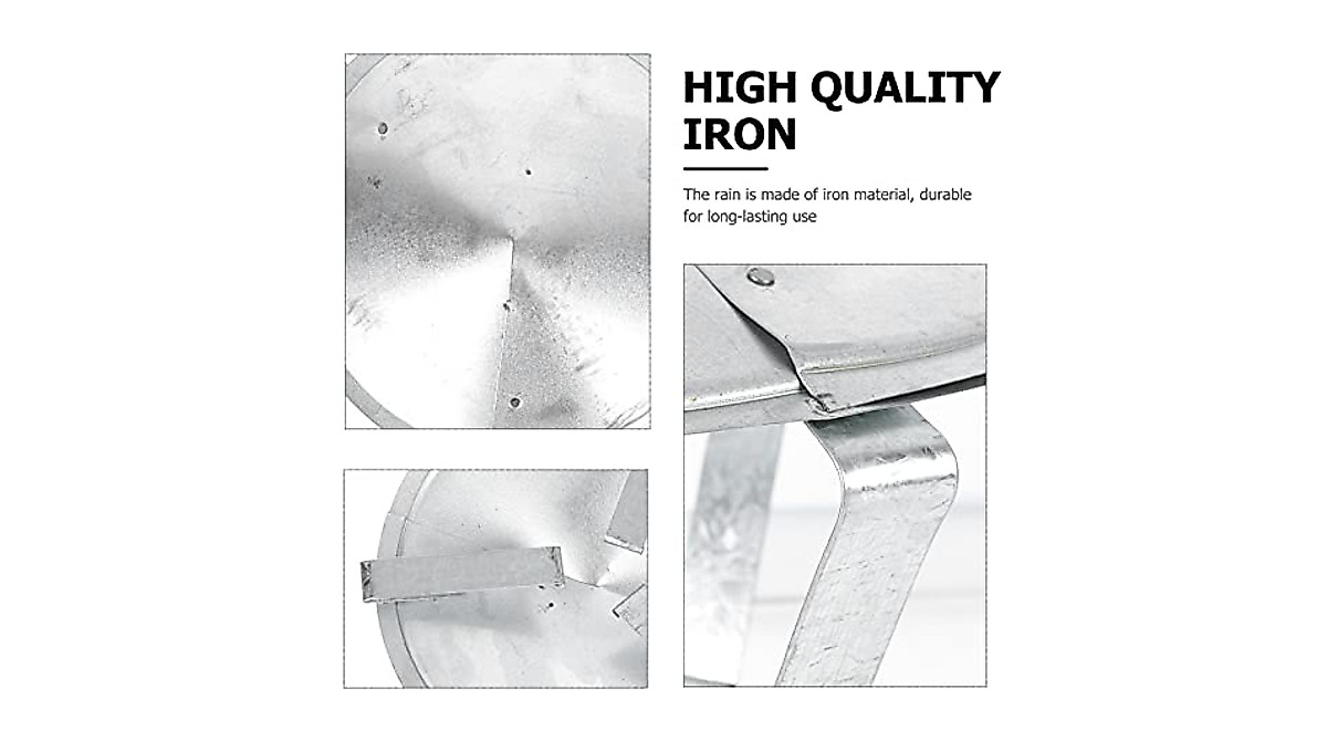 Roof Vent Proof Accessories Metal Chimney Smokestack Spark Weather ...