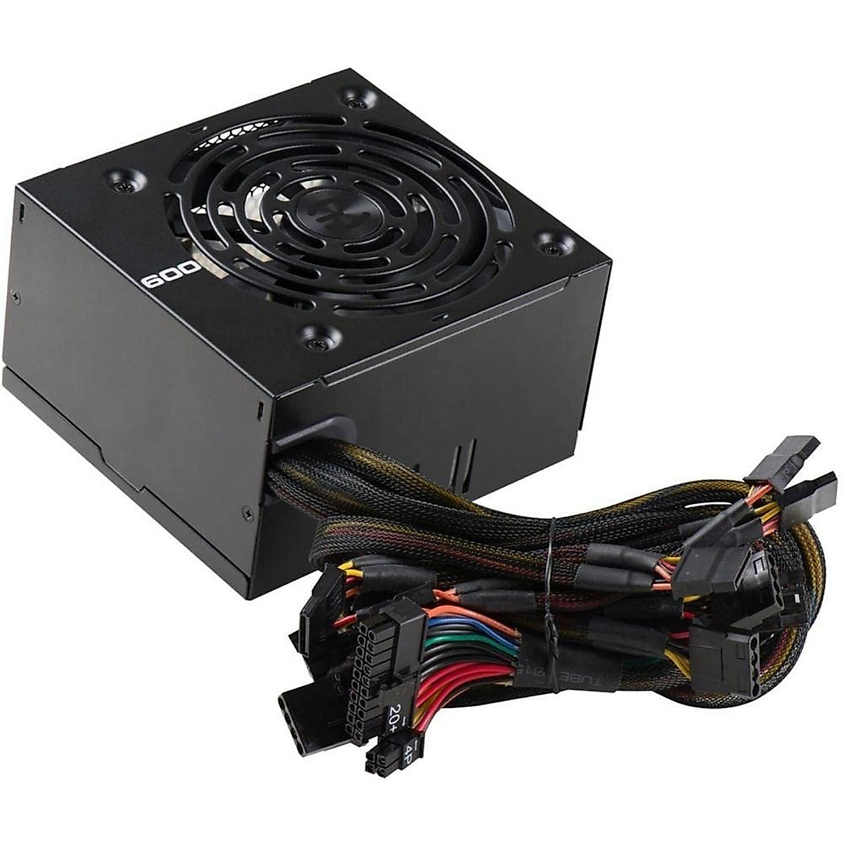 EVGA 600W 80 Plus Certified 100-W1-0600-K1 Power Supply, 600W