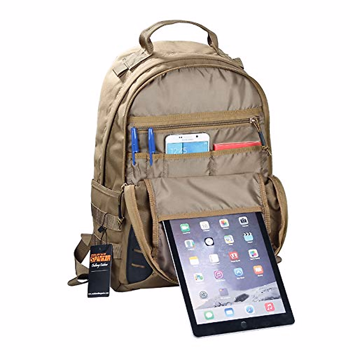 EXCELLENT ELITE SPANKER Military Tactical Backpack 18L Molle Backpacks Army Assault Survival Rucksack Pack (RGN)