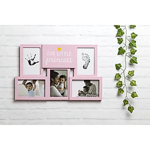 Kate & Milo Baby’s First Year Frame, Monthly Growth Baby Keepsake Frame, Gender-Neutral Baby Nursery Décor, Classic Wood Picture Frame