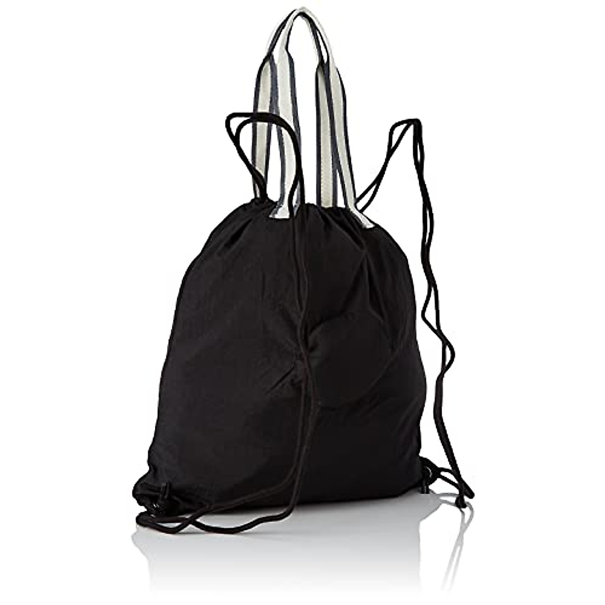 Kipling Unisex's DRAWPACK Totes, Black Extra, One Size