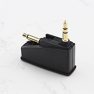 3.5mm Airplane Headphone Adapter Compatible with QuietComfort 2 QC3 QC15 QC25 QC35 Compatible with SoundLink AE2 AE2W Devices Gold Plated 3.5mm Jack