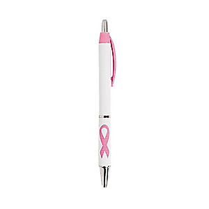 Fun Express Pink Ribbon Breast Cancer Awareness Grip Pens (set of 24) Awareness Supplies