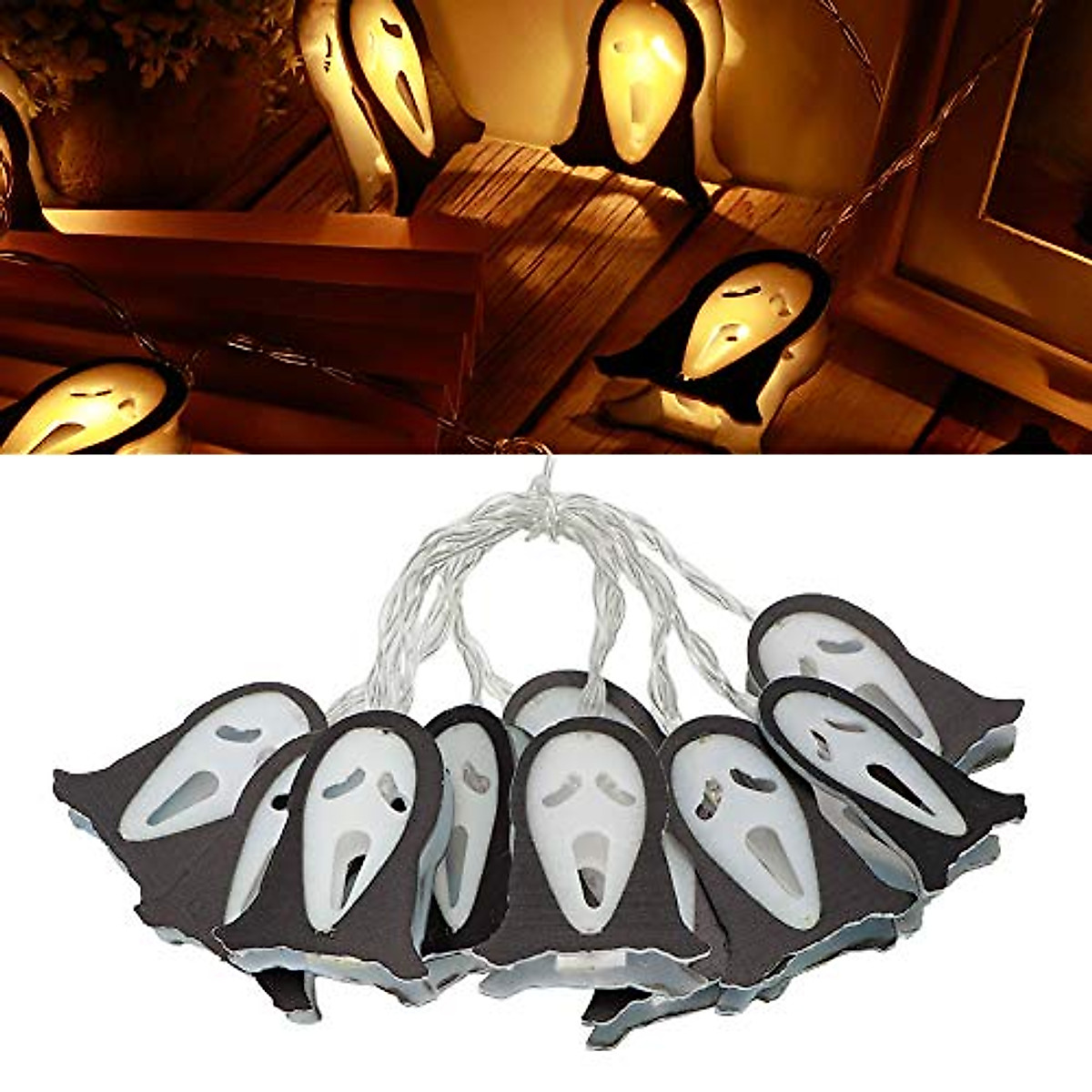 Jopwkuin Home Decor, Easy to Install String Lights for Garden Decoration for Home