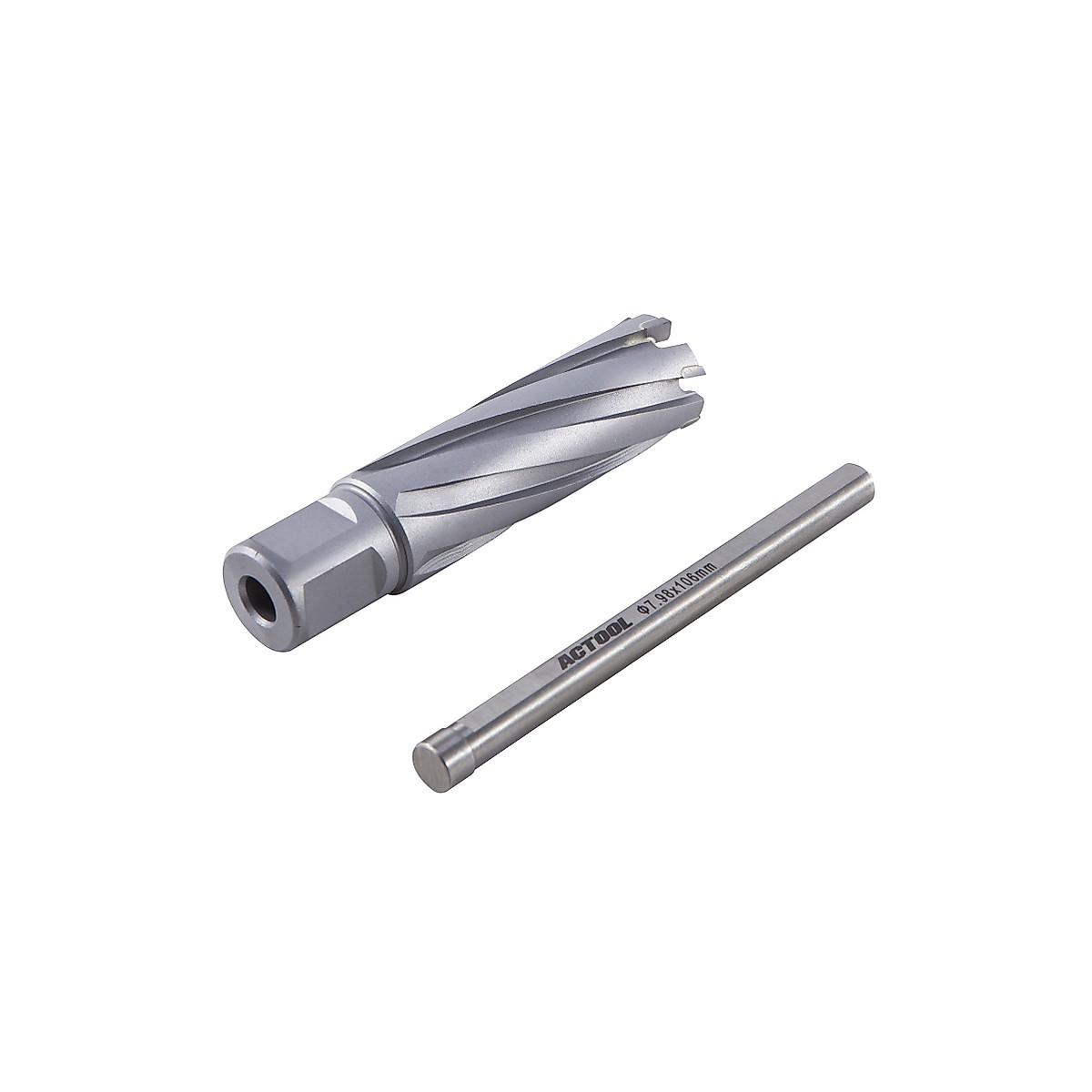ACTOOL 7/8'' Diameter x 2'' Depth of Cut Carbide Tipped TCT ANNULAR Cutter with 3/4'' Weldon Shank
