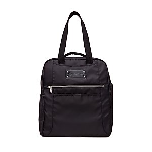 Sarah Wells Kelly Convertible Breast Pump Bag and Backpack with Carrying Handles - Insulated Pocket - Compatible with All Portable Pumps on The Market - 17" Laptop Sleeve