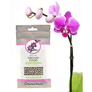 Orchid Food by Perfect Plants - Resealable 5oz. Bag - Bloom Booster for All Orchid Types - Nutrients for a Healthy Phalaenopsis
