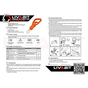 LIVABIT First Aid Safety Tool F.A.S.T. Kit Emergency Venom Extractor Snake Bite and Sting Suction Pump for Hiking, Camping, Backpacking, Insect Sting & Snake Bite Treatment