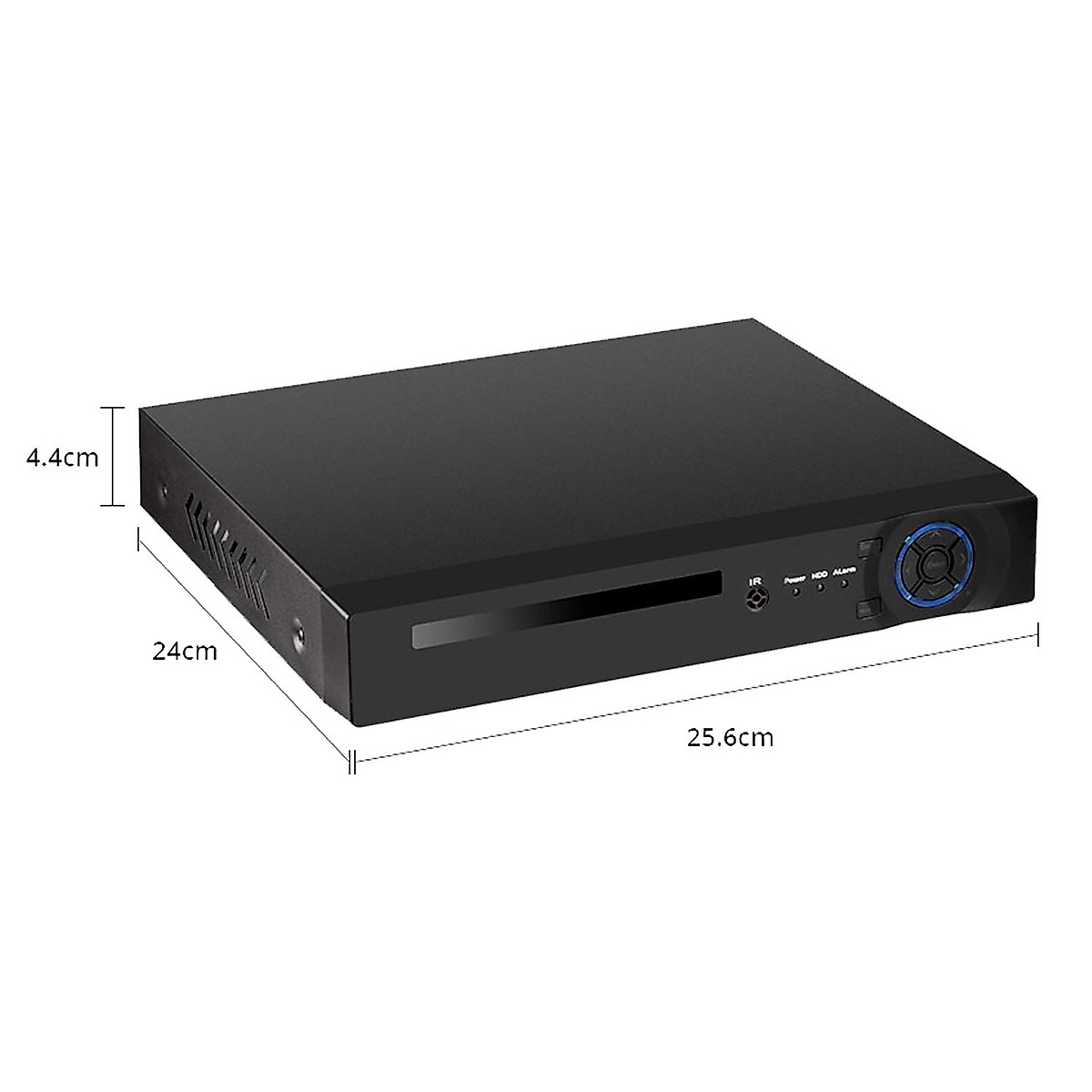 Xenocam 8CH PoE NVR 5MP H.265 Security Network Video Recorder Supports Up 8 X 5MP /4MP /3MP 1080P IP Cameras, Motion Detection Email Alerts USB Backup VGA and HDMI Output, NO HDD