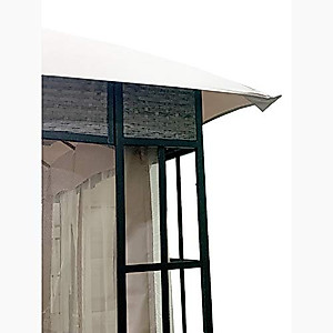 Garden Winds Replacement Canopy Top Cover for Lakewood Gazebo - RipLock 350