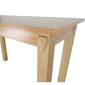 HOLYS 43.3" L x 19" D x 28.3" H Wood Holy Communion Table 11462