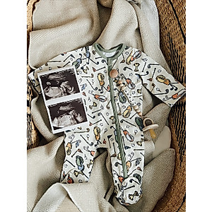 Mud Pie Baby Boy Sleeper, Golf, 3 Months