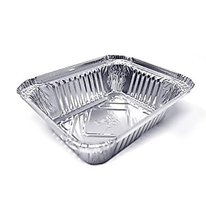 20 Pack - Drip Pans Compatible with Napoleon BBQ Grills 62007 Grease Tray Prestige I, Prestige II, Prestige V, Prestige PRO, Rogue, Mirage, and Ultra Chef l Disposable Aluminum Foil Replacement