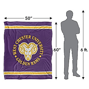 West Chester University Blanket, 50"x60" Primary Logo, Silky Touch Super Soft Throw Blanket