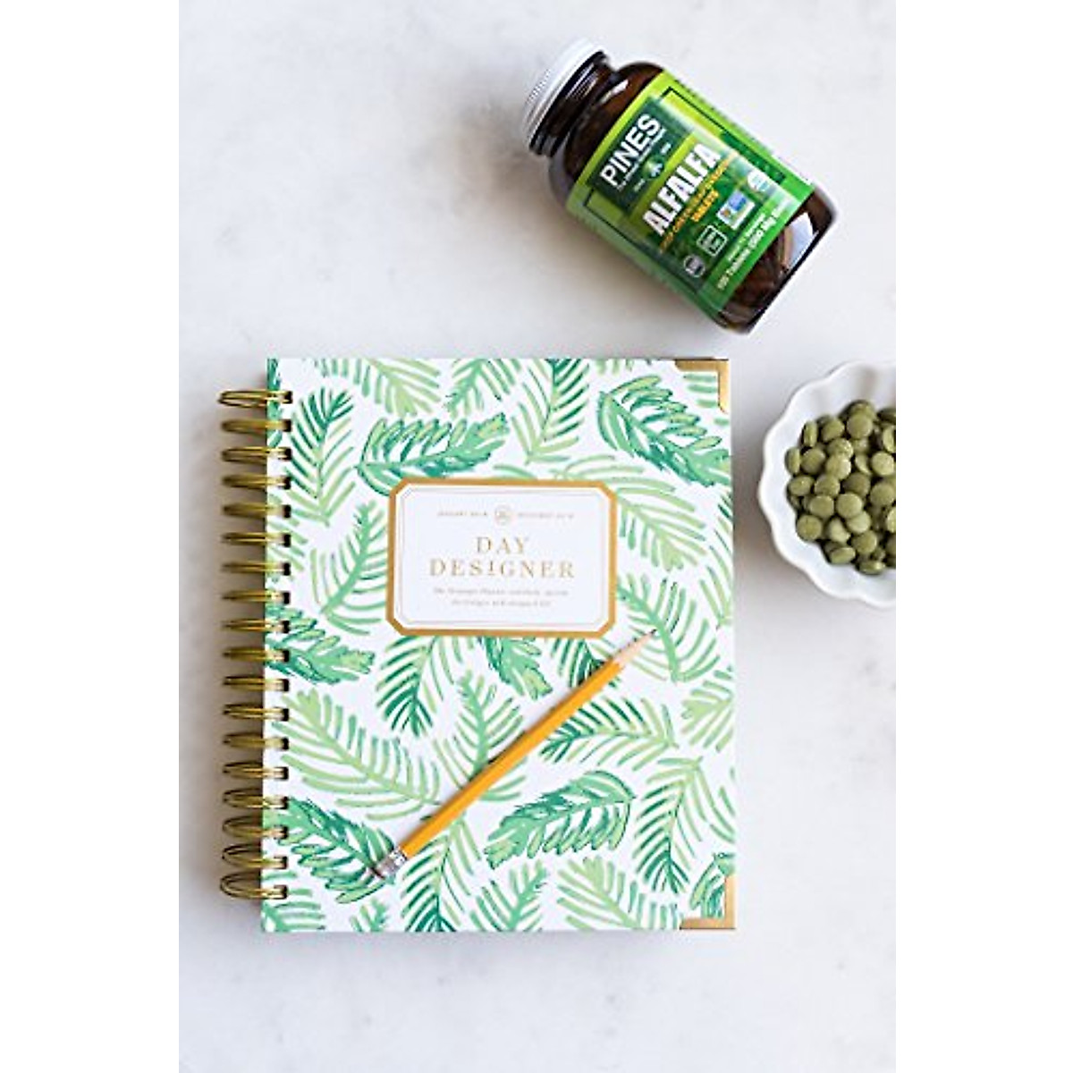 PINES Organic Alfalfa, 500 Count Tablets