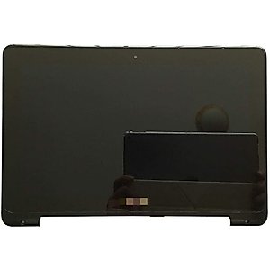 JYLTK New Genuine 11.6" HD (1366x768) LCD Screen LED Display + Touch Digitizer + Bezel Frame Assembly for Asus Transformer Book TP200 TP200S